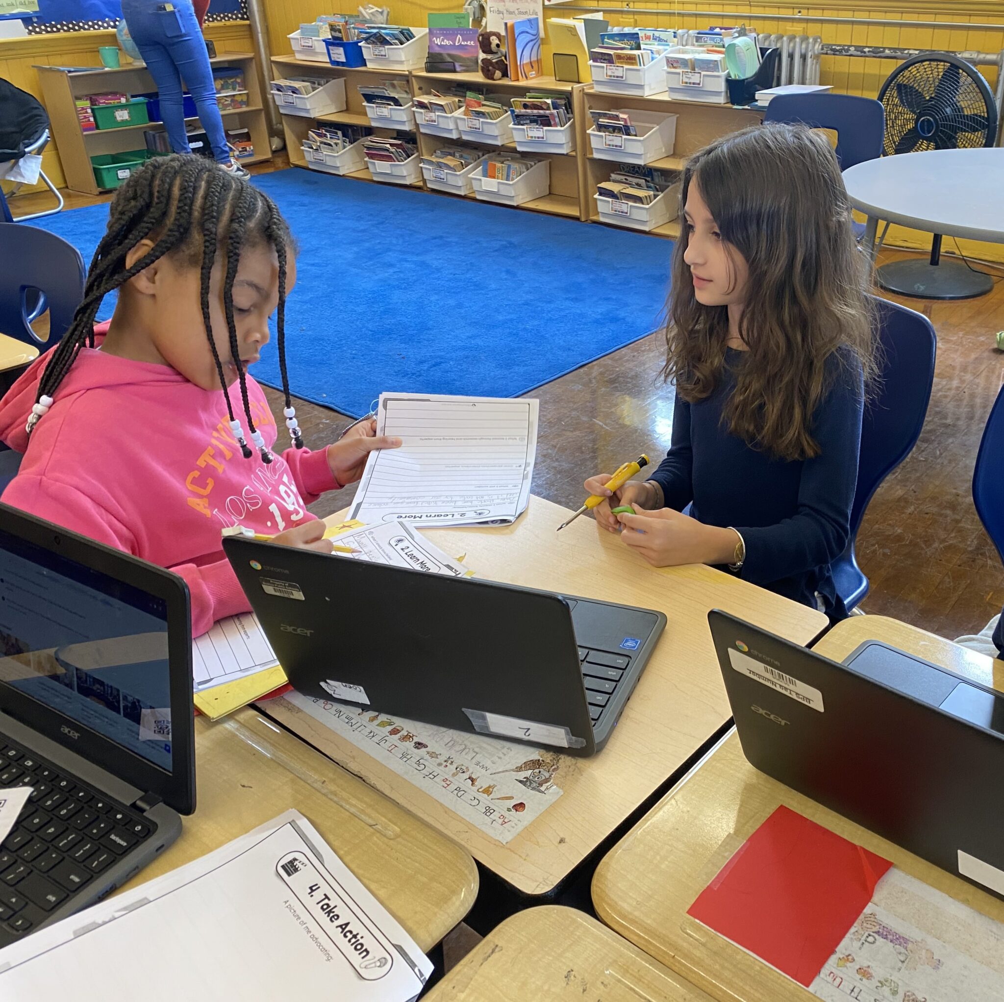 Elementary School Students Plan for Civic Action - Discovering Justice