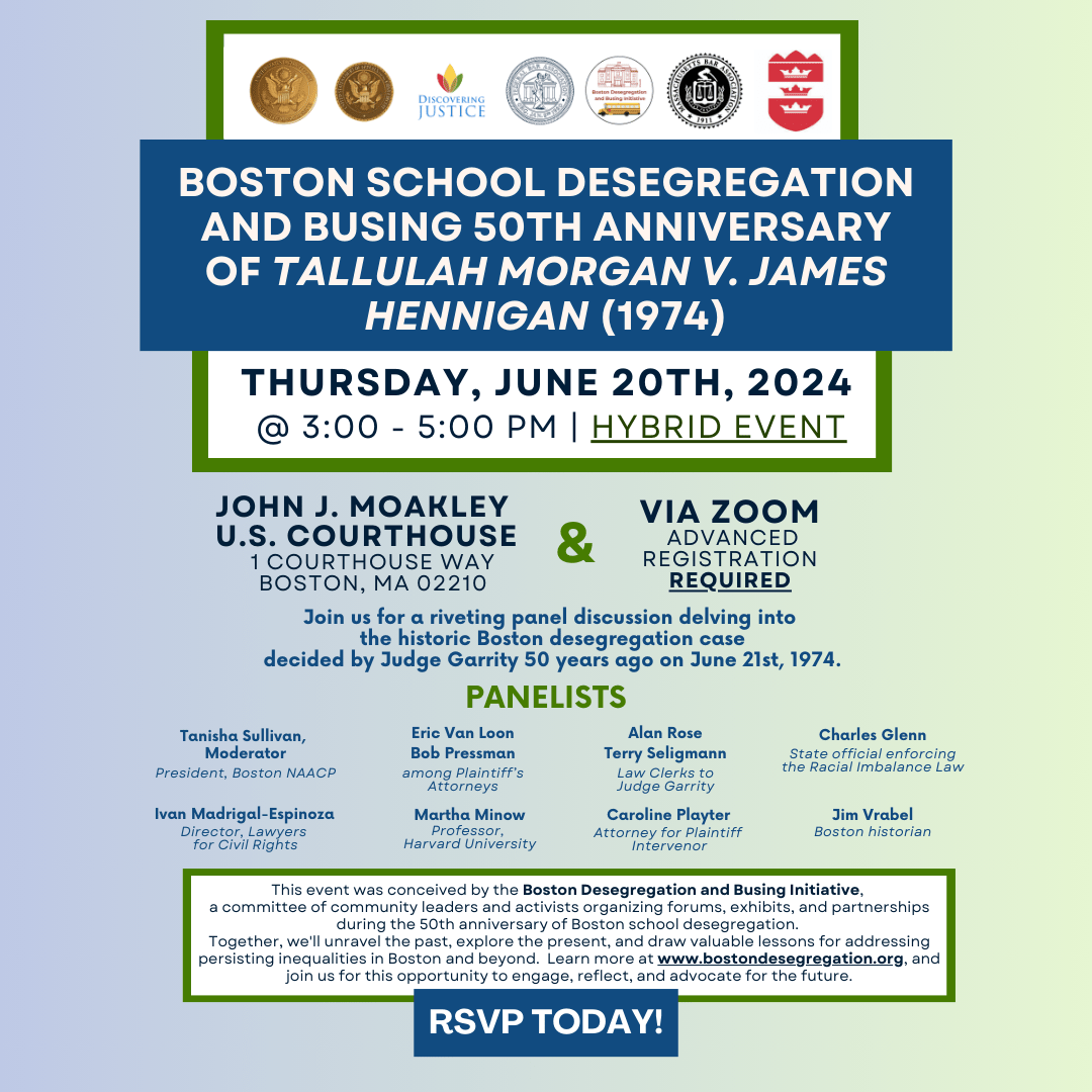 Boston School Desegregation and Busing 50th Anniversary - Discovering ...